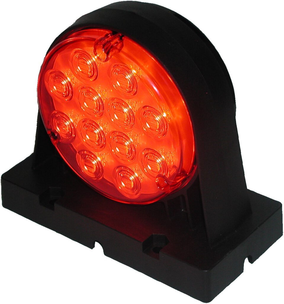 Agricultural Stop / Tail / Marker Light; red, stripped leads; bulk pack ...